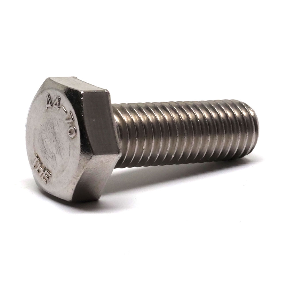 M12 - 1.75 Coarse x 200mm Stainless Steel 316 Hex Head Bolt - Bolts & Industrial Supplies