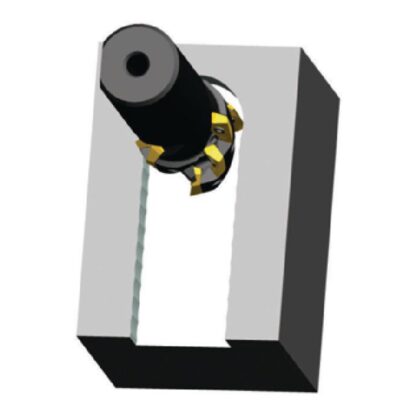 Kennametal M1H50T3R50A22S90ED14C6 Mill 1-14 Helical Shell Mill D = 50 Z ...