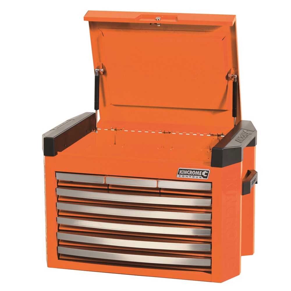 Kincrome CONTOUR® Tool Chest 8 Drawer Flame Orange™ - Bolts ...
