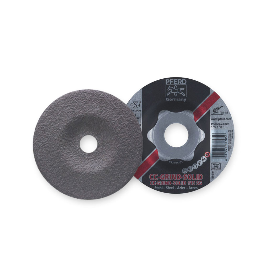 Grinding Discs - CC-GRIND-SOLID 115 SG STEEL - Bolts & Industrial Supplies