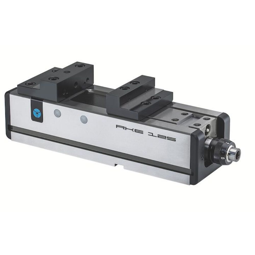 Rohm Machine Vice RKE-125mm with Step - Bolts & Industrial Supplies