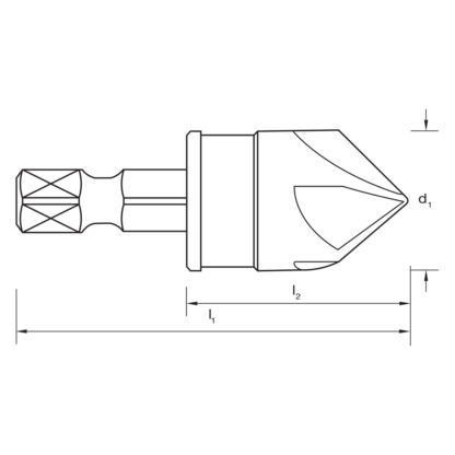 QUICKBIT COUNTERSINK 16mm ( 5/8″) ROSE HEAD HCS - Bolts & Industrial ...