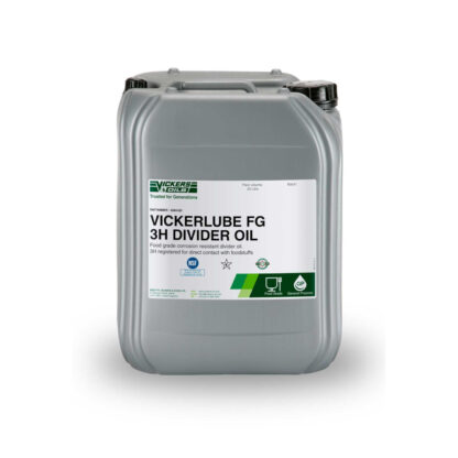 VICKERLUBE FG 3H DIVIDER OIL 20L - Bolts & Industrial Supplies